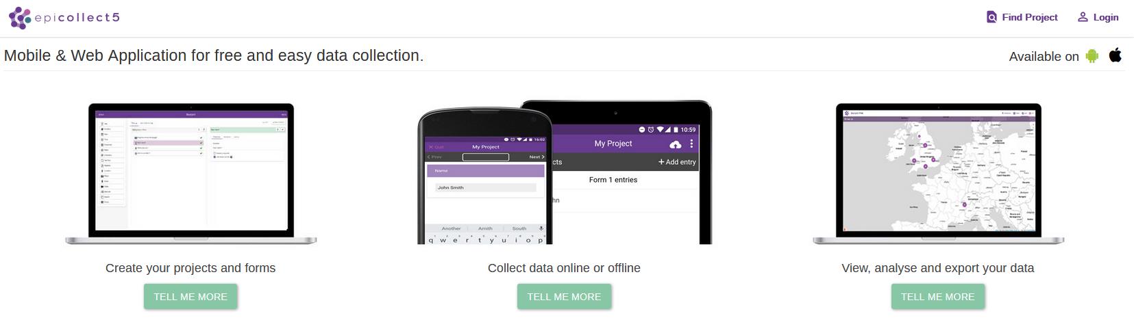 Data Collection with Epicollect5